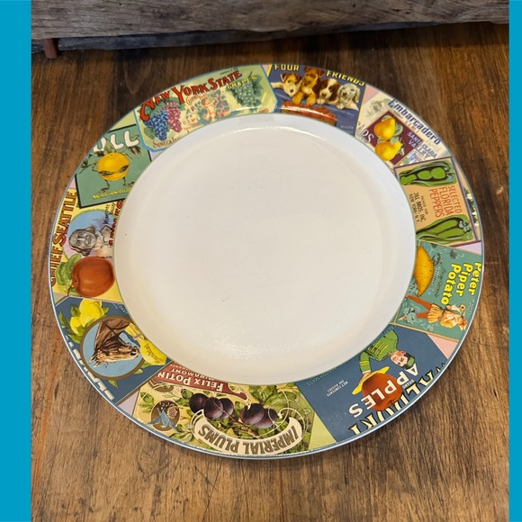Sakura | Dining | Sakura Table Trendz Vintage Labels Dinner Plate 78 ...